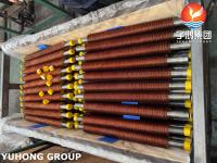 China ASTM A106 Gr.B Cu-T2 Embedded Fin Tube with Thermal Shock Resistance for 350–400°C Applications for sale