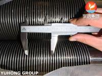 China ASTM A106 Gr.B Solid Finned Tube with 11-13Cr Fins For Waste Heat Recovery Boilers for sale