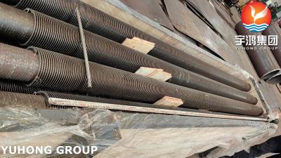 China ASTM A335 P9 Seamless Alloy Steel Serrated Fin Tubes With 11Cr Fins For Heat Exchanger for sale