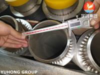 China ASTM A376 TP347H （1.4961）Staimless Steel Solid Fin Tube with 11Cr Fins For Power Plant for sale