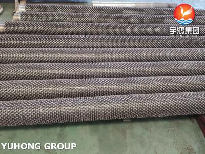 China ASTM A312 TP304L Stainless Steel Studded Fin Tube For Power Plant for sale