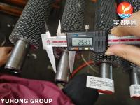 China ASME SA210 Gr.C Serrated Finned Tube with Carbon Steel Fins For Power Plant Boilers for sale