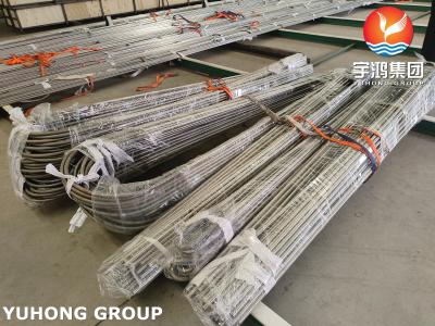 China ASTM A213 TP321 Stainless Steel Seamless U Bend Tube Heat Exchanger Tube for sale