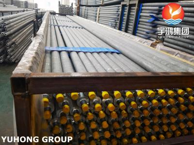 China ASTM A192 Seamless Carbon Steel Extruded Fin Tube with AL1060 Fin For Heat Exchanger for sale