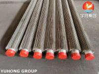 China ASTM A213 TP316L Longitudinal Weding Fin Tube For Reactor and Condenser for sale