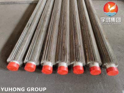 China ASTM A213 TP316L Longitudinal Weding Fin Tube For Reactor and Condenser for sale