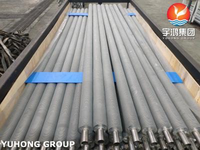 China EN10217-7 1.4307 Seamless Stainless Steel Extruded Fin Tube For Heat Exchanger for sale