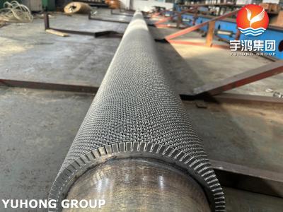 China ASTM A335 P22 Alloy Steel Seamless Serrated Fin Tube For Power Plants for sale
