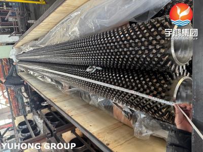 China ASTM A335 P22 Studded Tube With 11Cr Stud Fins For Furnace Walls and Roofs for sale
