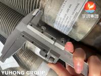 China ASTM A312 TP304H Solid Finned Tube with SS304 Fins For Air Heaters and Economizers for sale