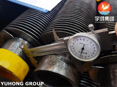 China ASTM A106 Gr. B Heat Conduction HFW Finned Tubes For Power Plant Project for sale