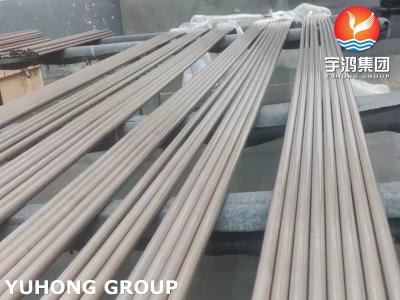 China ASTM B111 C70600 Copper Nickel Seamless Tube CuNi 90/10 U Bend Heat Exchanger Tube for sale