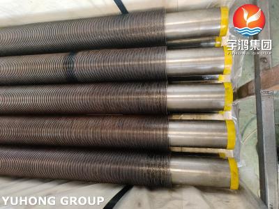 China TP321H High Frequency Welded Finned Tubes for Boilers & Air Heaters for sale