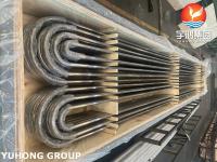 China Bright Surface ASME SB163 N04400 Nickel-Copper Alloy Heat Exchanger U Bend Tube for sale