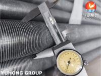 China ASTM B163 N08825 Extruded Finned Tube with Al1060 Fins for Refinery Air Coolers for sale