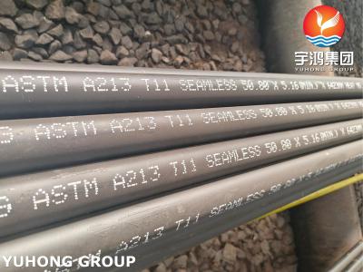 China ASTM A213 Grade T11 Seamless Boiler Tube 13CrMo4-5 Alloy Steel Heat Exchanger Tube for sale