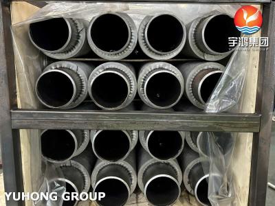 China ASTM A312 TP304 Stainless Steel HF Welded Finned Solid Tubes for Heating Furnaces for sale