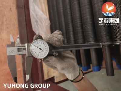 China ASTM A179 Wound L Fin Tubes With AL1100 Fins For ACC Air Cooled Condensers for sale