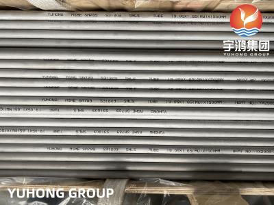 China ASTM A789 UNS S31803 1.4462 Seamless and Welded Duplex Stainless Steel Tube for sale
