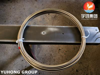 China ASTM A269 TP316L Seamless Stainless Steel Coil Tubing Coiled Heat Exchanger Tube for sale