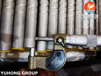 China Expansion Wave Low Fin Tube Stainless Steel TP310S For Heat Exchangers for sale