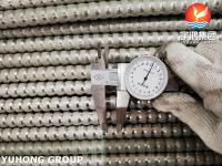China Expansion Wave Low Fin Tube Stainless Steel TP310S For Heat Exchangers for sale