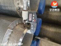China ASTM A213 TP347H Stainless Steel HF Welded Finned Solid Tubes for Heating Furnaces for sale