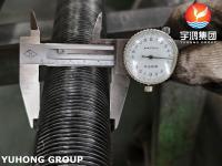 China Gost 550-2020 Steel 20 Embedded Finned Tube with Al1060 Fins For Air Coolers for sale