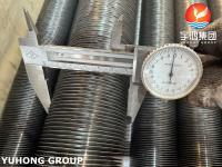 China L Type Spiral Wound Finned Tube (ASTM A179 + Aluminum Fins) for Air Cooled Heat Exchangers for sale