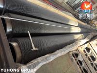 China ASTM A312 TP304H Stainless Steel Serrated Finned Tubes for Waste Heat Recovery for sale
