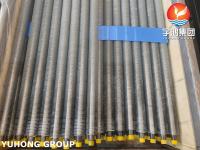 China ASTM A179 Extruded Finned Tube with B209 Al1100 Fins for Air-cooled Condensers for sale