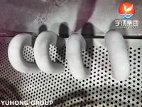 China ASTM A815 WPS32205 Duplex Stainless Steel Return Bend Duplex 2205 Pipe Fitting 180° Bend for sale
