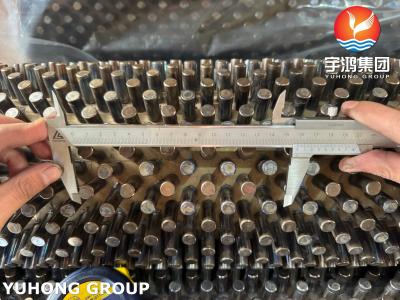 China Studded Tubes Finned Tubes Alloy Steel ASTM A335 P9 For 500℃ Working Temperature for sale