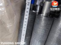 China ASTM B163 N08800 Extruded Finned Tube With Al1060 Fins for Air Cooler and Condenser for sale