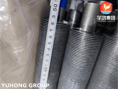 China ASTM B163 N08800 Extruded Finned Tube With Al1060 Fins for Air Cooler and Condenser for sale