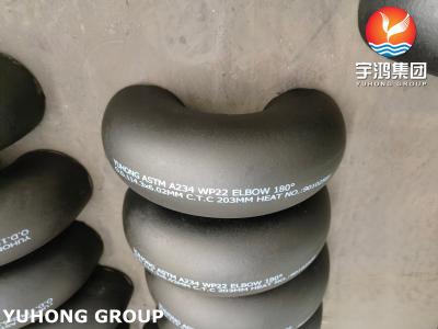 China ASTM A234 WP22-S Cr-Mo Alloy Steel 180° Return Bend For Furnace Convection Coil for sale