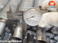 China ASME SB163 N08825 Extruded Finned Tube With Al1060 Fins for Sour Gas Air Coolers for sale