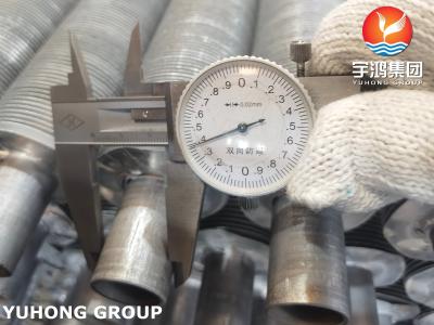 China ASME SB163 N08825 Extruded Finned Tube With Al1060 Fins for Sour Gas Air Coolers for sale