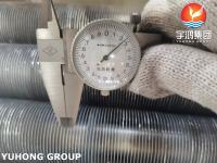 China ASME SB163 N08825 Extruded Finned Tube With Al1060 Fins for Sour Gas Air Coolers for sale