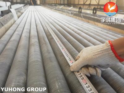 China Nickel Alloy  ASME SB163 N08825 Extruded Fin Tubes For Air Coolers for sale