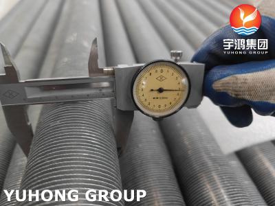 China EN10217-7 1.4301 Extruded Finned Tube With Al1060 Fins for Waste Heat Recovery Units for sale