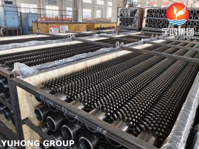 China ASME A106 Gr.B Carbon Steel Studded Fin Tube for Refinery Fired Heater Convection Section for sale