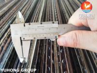 China ASTM A179 Carbon Steel Longitudinal Finned Tubes With Perforated Fins For Heat Exchangers for sale
