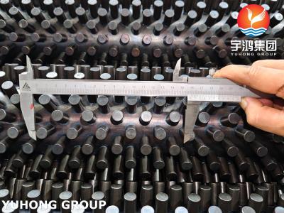 China ASTM A106 Gr.B Seamless Carbon Steel Studded Finned Tubes for Fired Heaters for sale