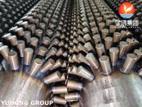 China ASTM A106 GR.B Studded Fin Tube with Carbon Steel Pins For Petrochemical Refineries for sale