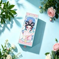 China Die Cut Paper Packaging Box Secondary Folding Carton Hot Foil for Cosmetics, Haircare, Game Card for sale