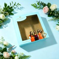 China Clear Paper Packaging Box Acetate Window UV Varnish Embossed for Skincare Gift Set, Make-Up, Toy for sale