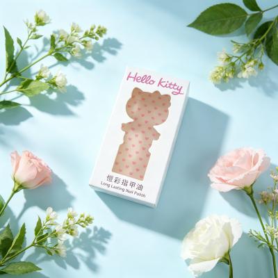 China Die Cut Paper Packaging Box Acetate Window Matte Varnish Embossed for Skincare Set, Dolls, Cosmetics for sale