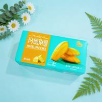 China Recyclable Paper Packaging Box FDA Food Grade Pantone Color Printed Aqueous for Pastry, Puff, Cookie, Chocolate for sale