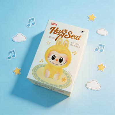 China Anti Counterfeiting Paper Box Packaging Die Cut 3D Embossed Spot UV for Anime Game Cards, Cartoon Toys, Blind Box for sale